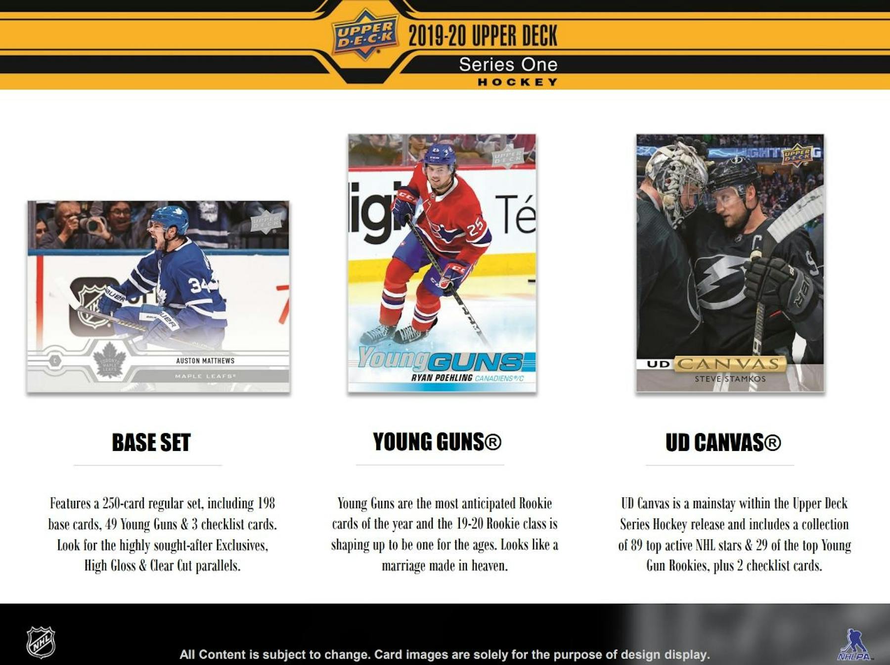 2019 20 Upper Deck Series 1 Hockey Hobby Box Da Card World