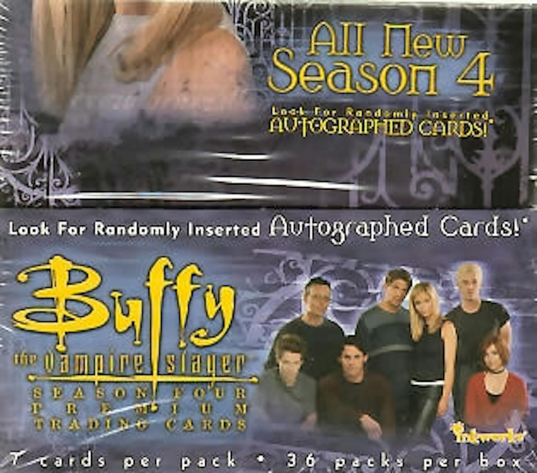 Buffy The Vampire Slayer Season 4 Hobby Box Inkworks Da Card World