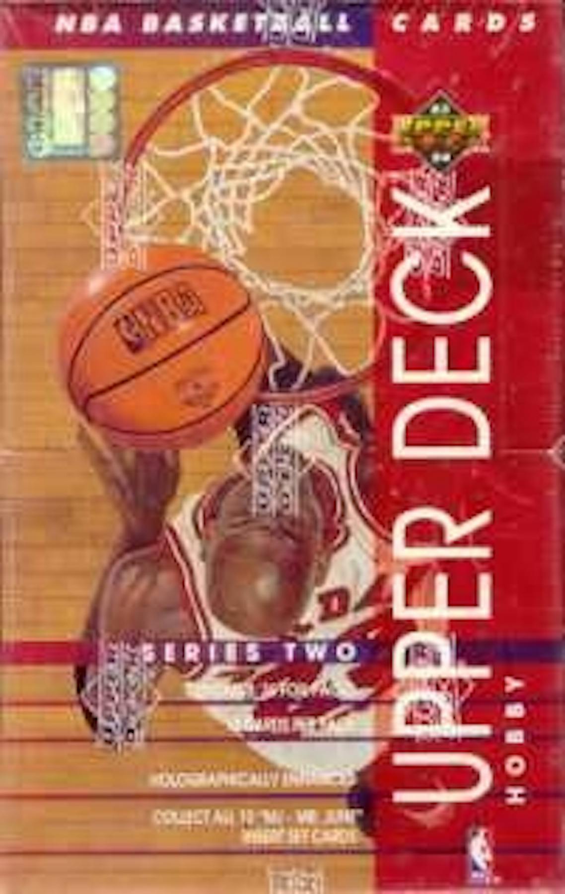 1993 94 Upper Deck Series 2 Basketball Hobby Box Da Card World