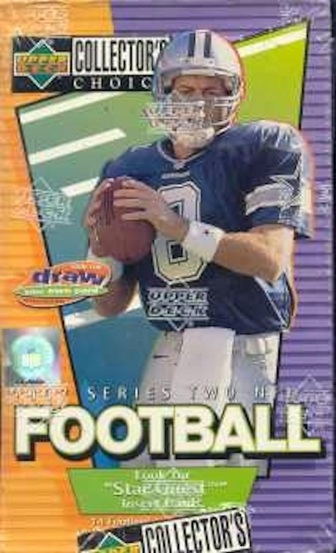 1997 Upper Deck Collectors Choice Series 2 Football Hobby Box Da