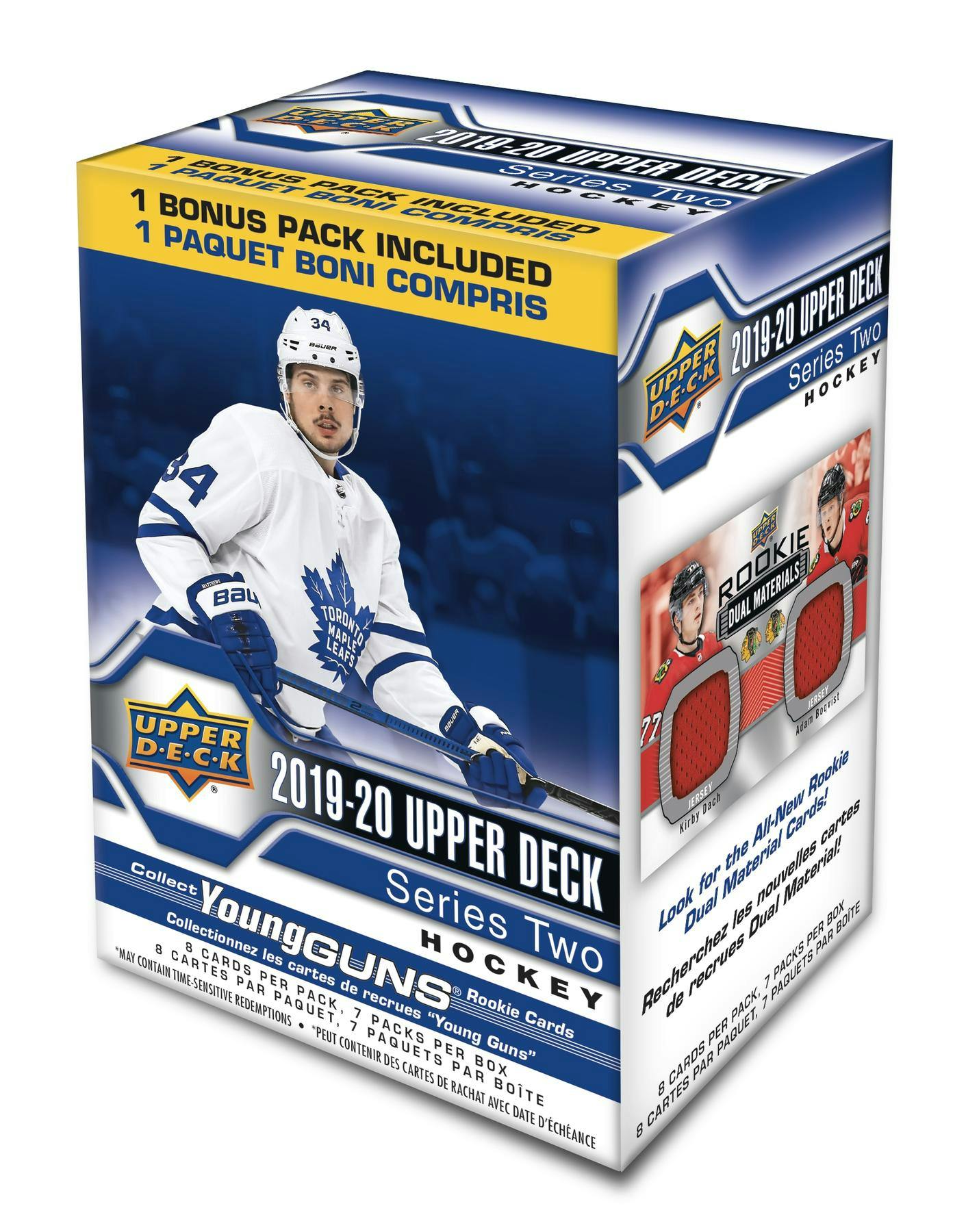 2019 20 Upper Deck Series 2 Hockey 7 Pack Blaster Box Da Card World
