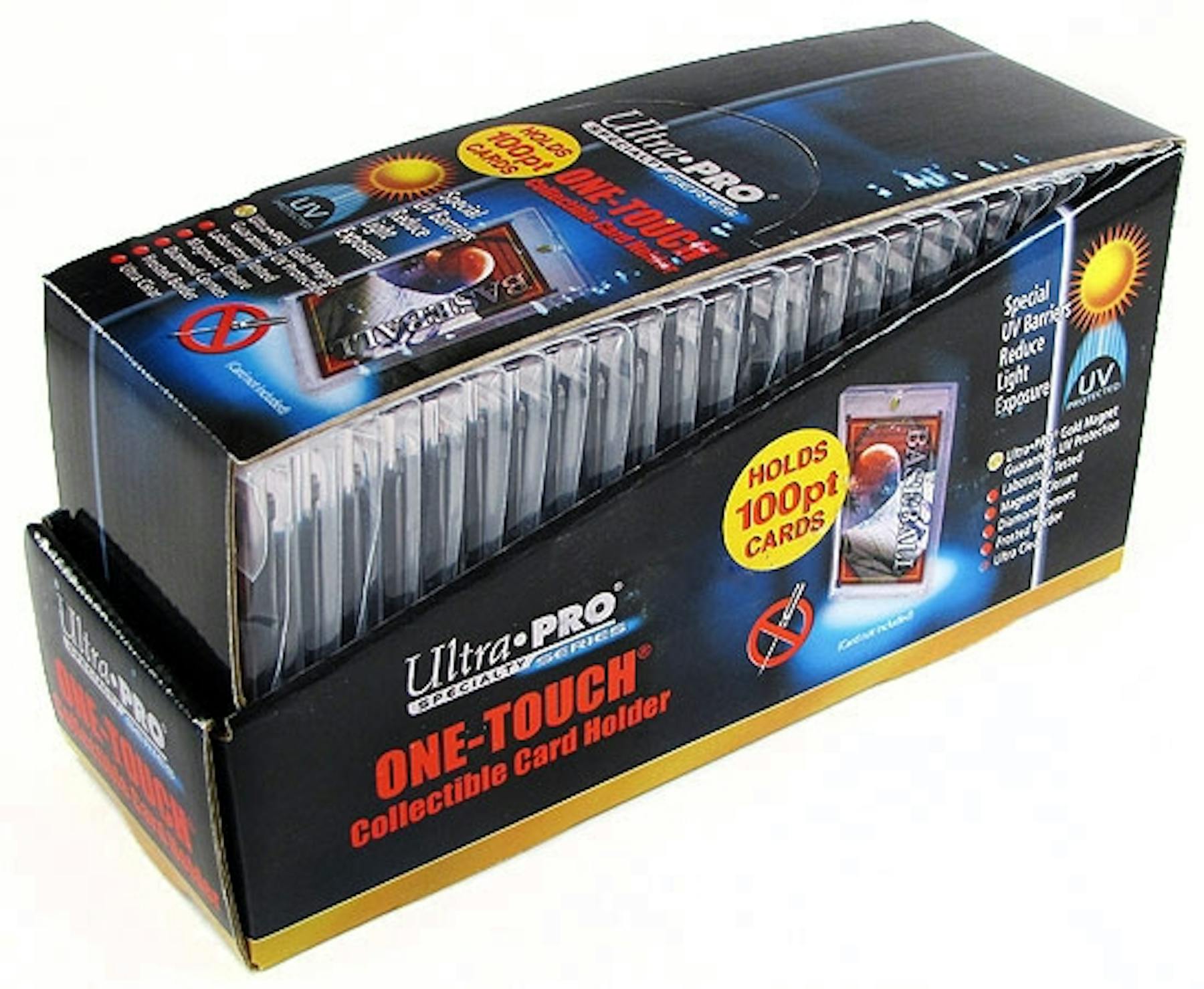Ultra Pro 100pt One Touch Magnetic Card Holder 25 Count Box DA Card ultra-pro-100pt-one-touch-magnetic-card-holder-25-count-box-da-card