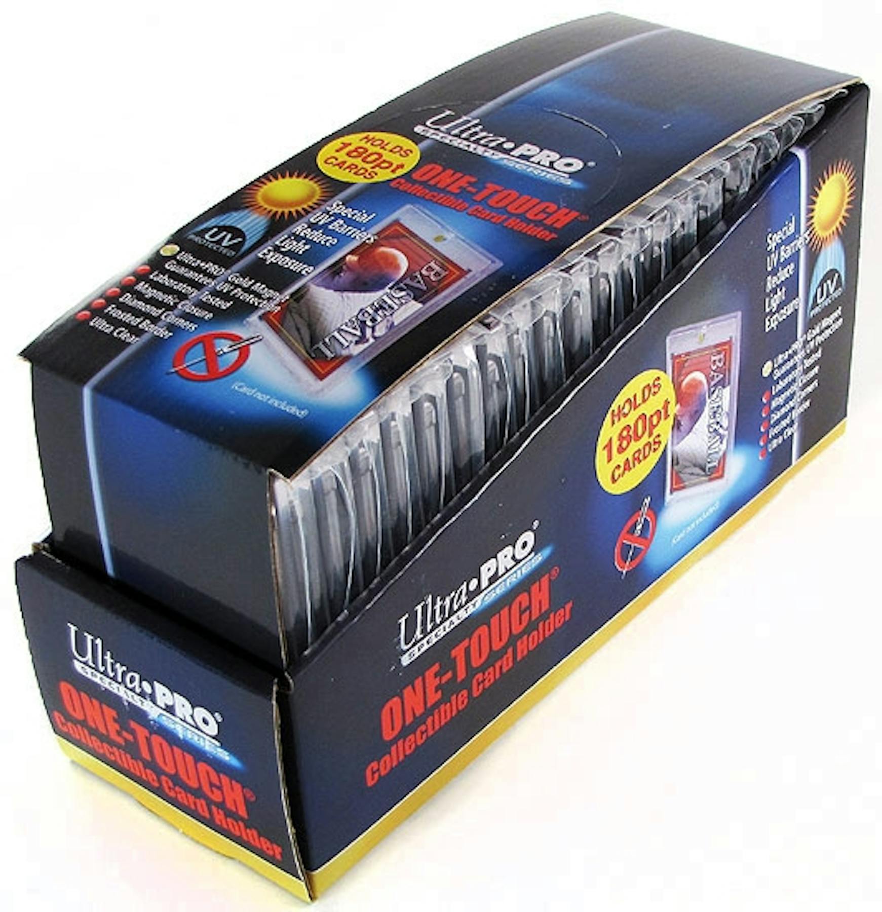 Ultra Pro 180pt One Touch Magnetic Card Holder 20 Count Box DA ultra-pro-180pt-one-touch-magnetic-card-holder-20-count-box-da